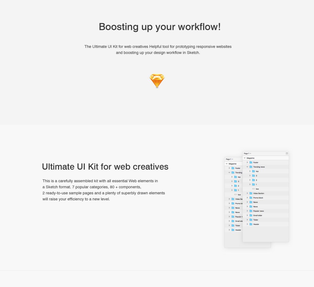 Flame UI Kit for Sketch - Grooni Marketplace